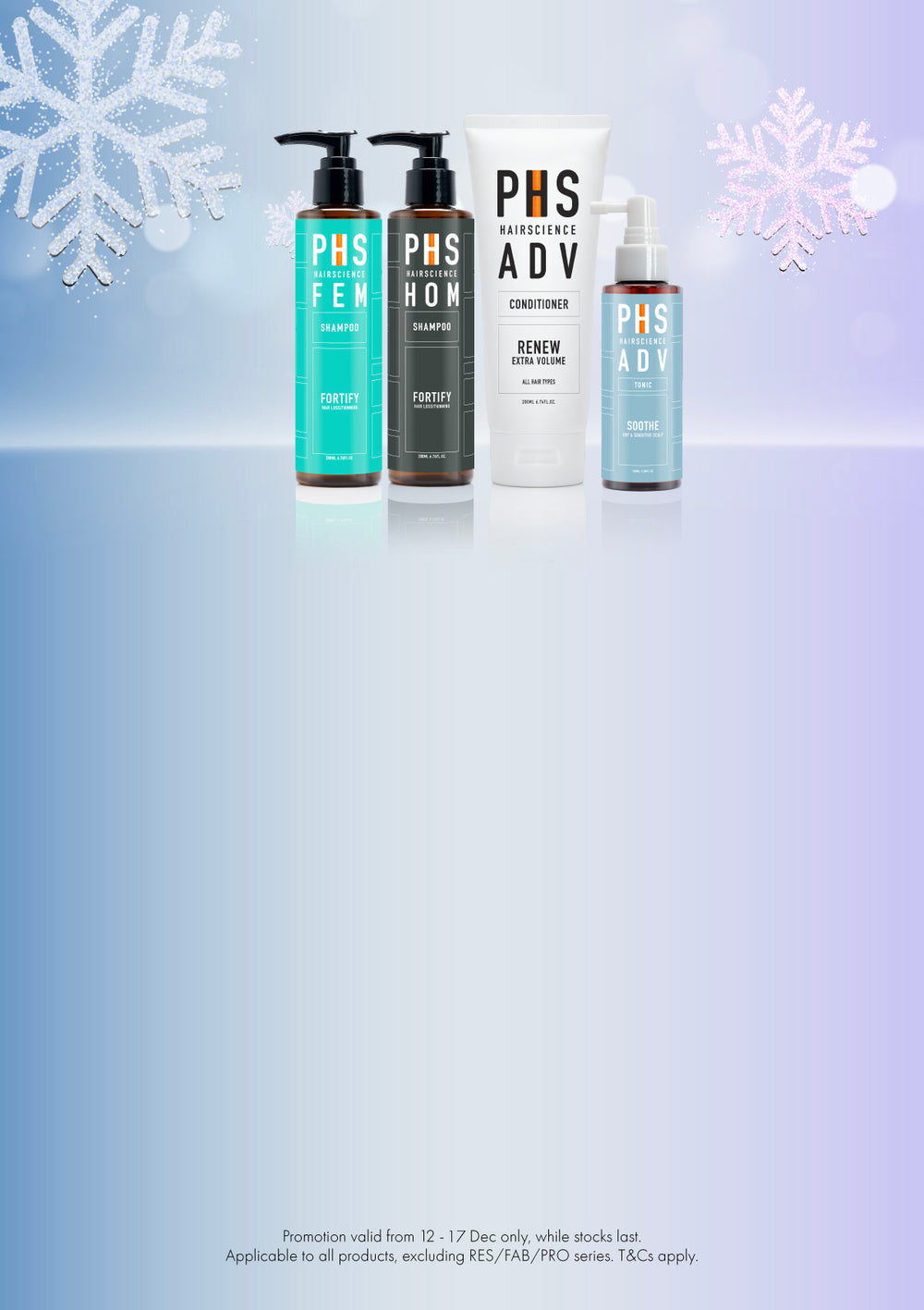 PHS HAIRSCIENCE: Research-Proven Hair And Scalp Solutions