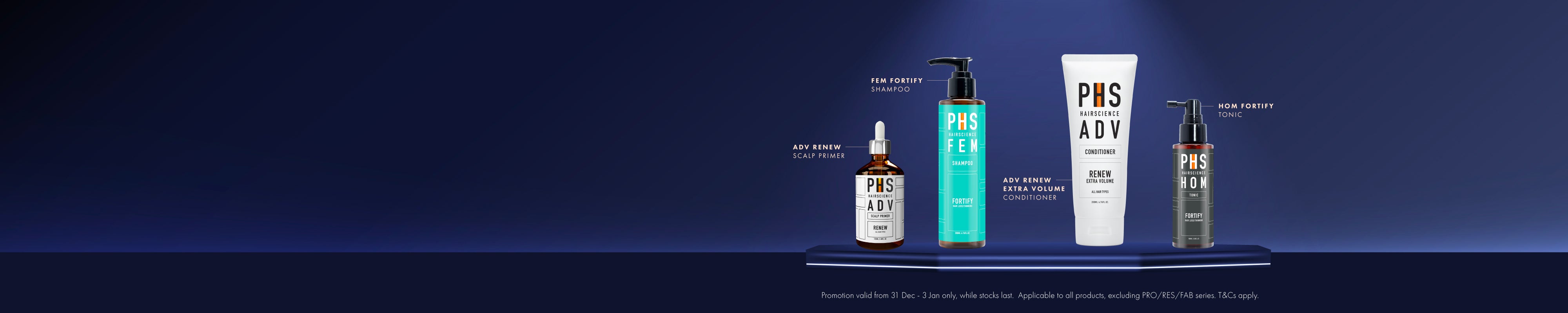 PHS HAIRSCIENCE: Research-Proven Hair And Scalp Solutions